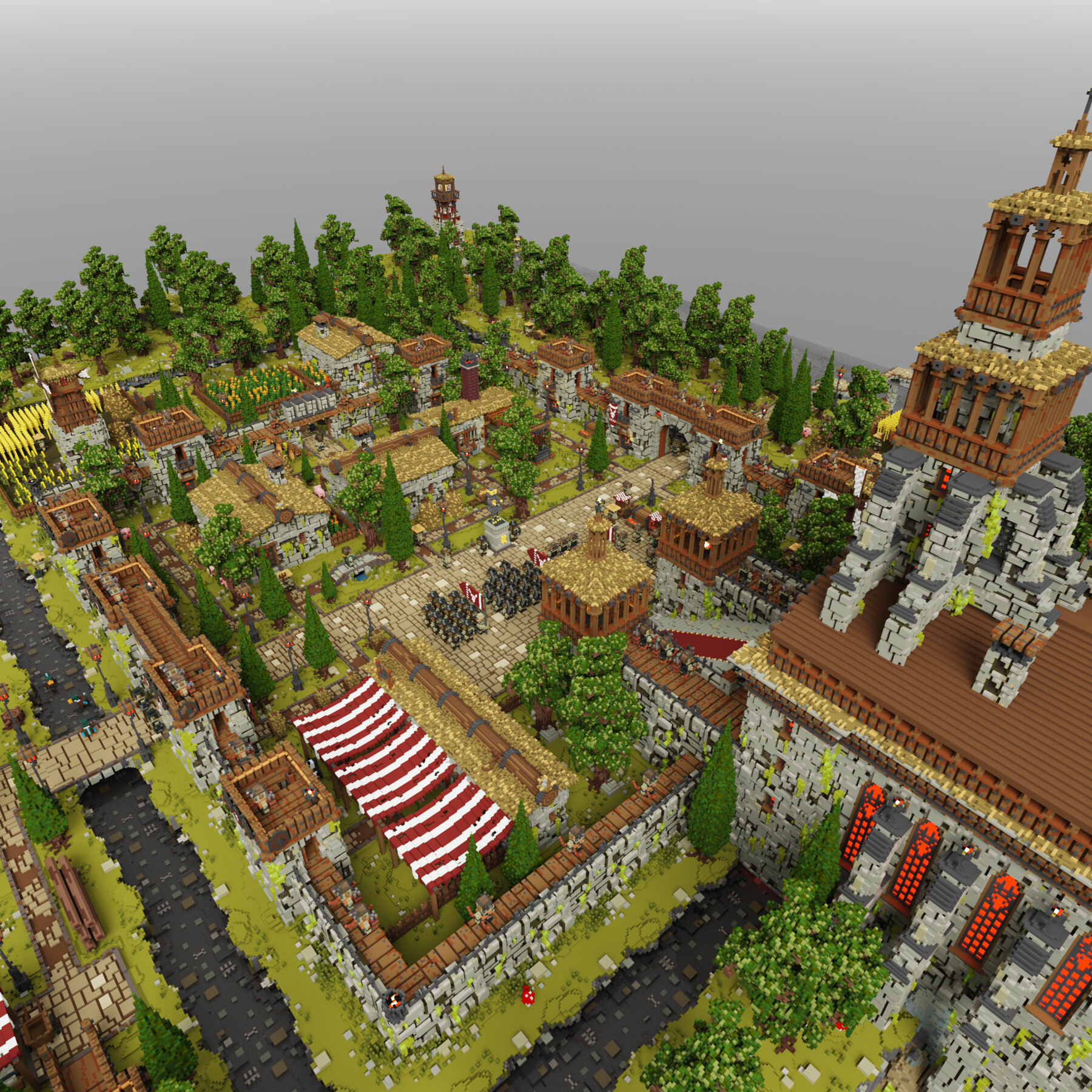 ArtStation - Voxel Orc Castle Asset | Game Assets