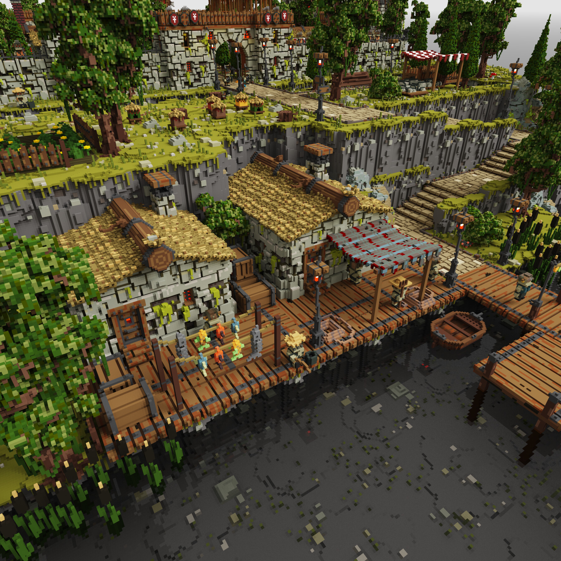 ArtStation - Voxel Orc Castle Asset | Game Assets