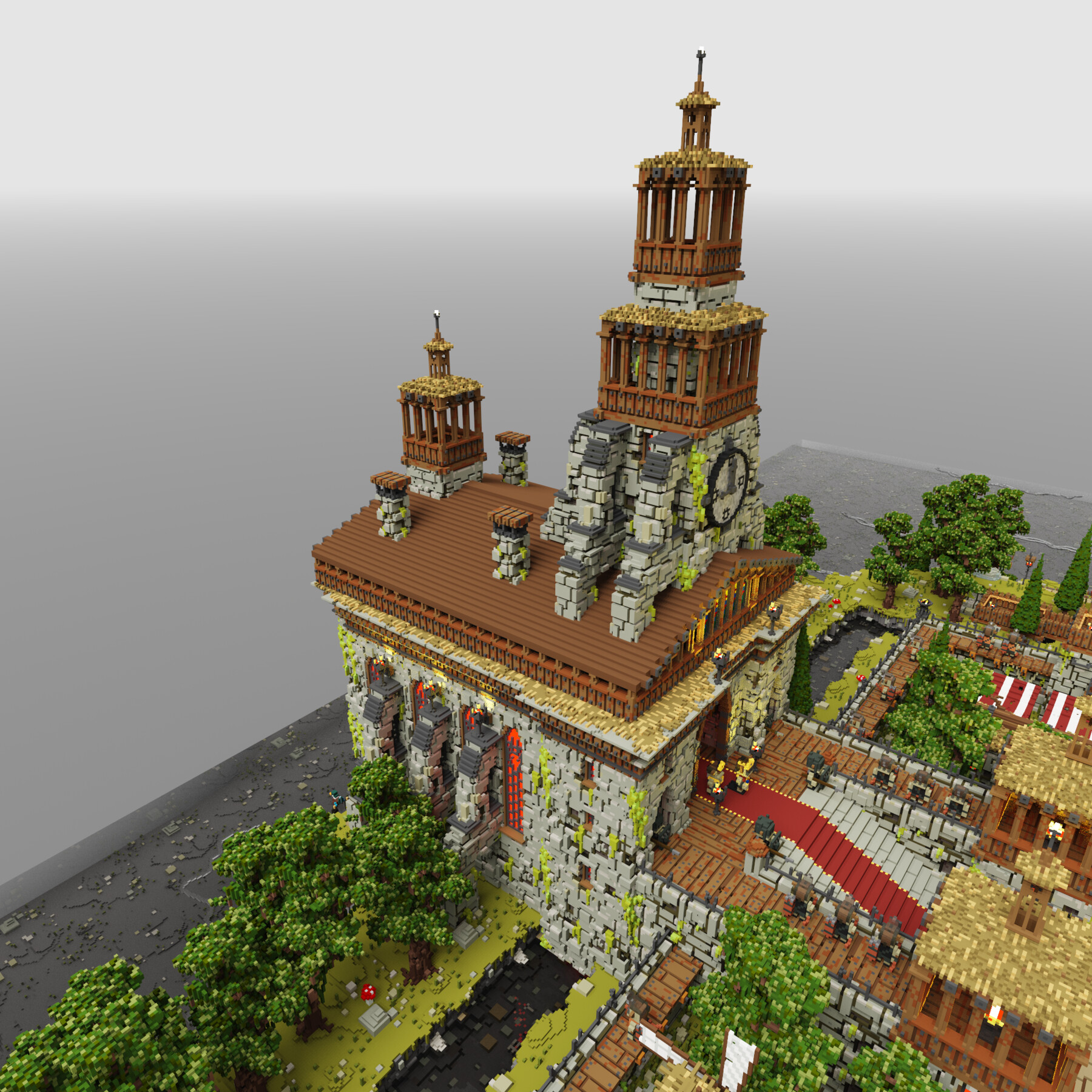 ArtStation - Voxel Orc Castle Asset | Game Assets