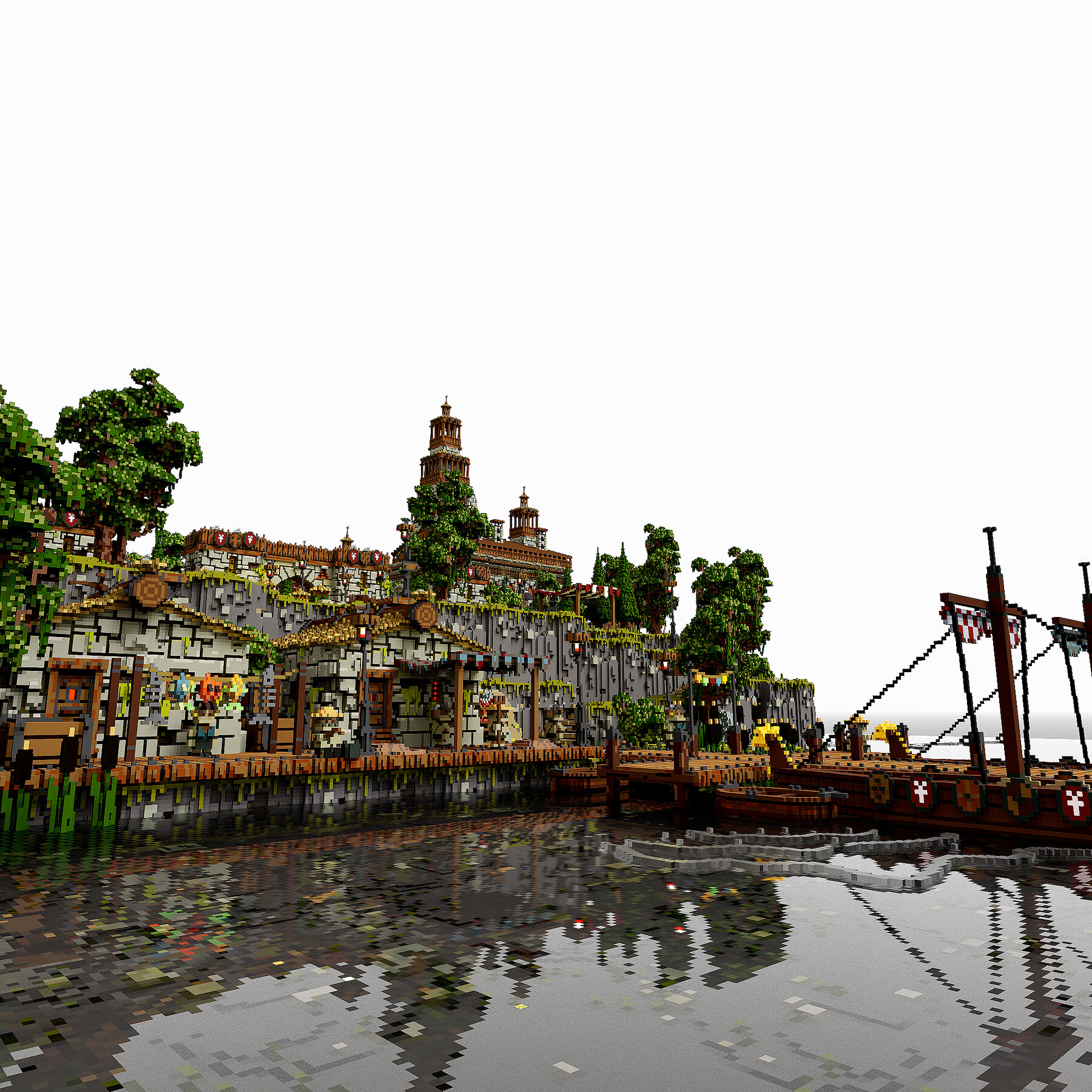 ArtStation - Voxel Orc Castle Asset | Game Assets