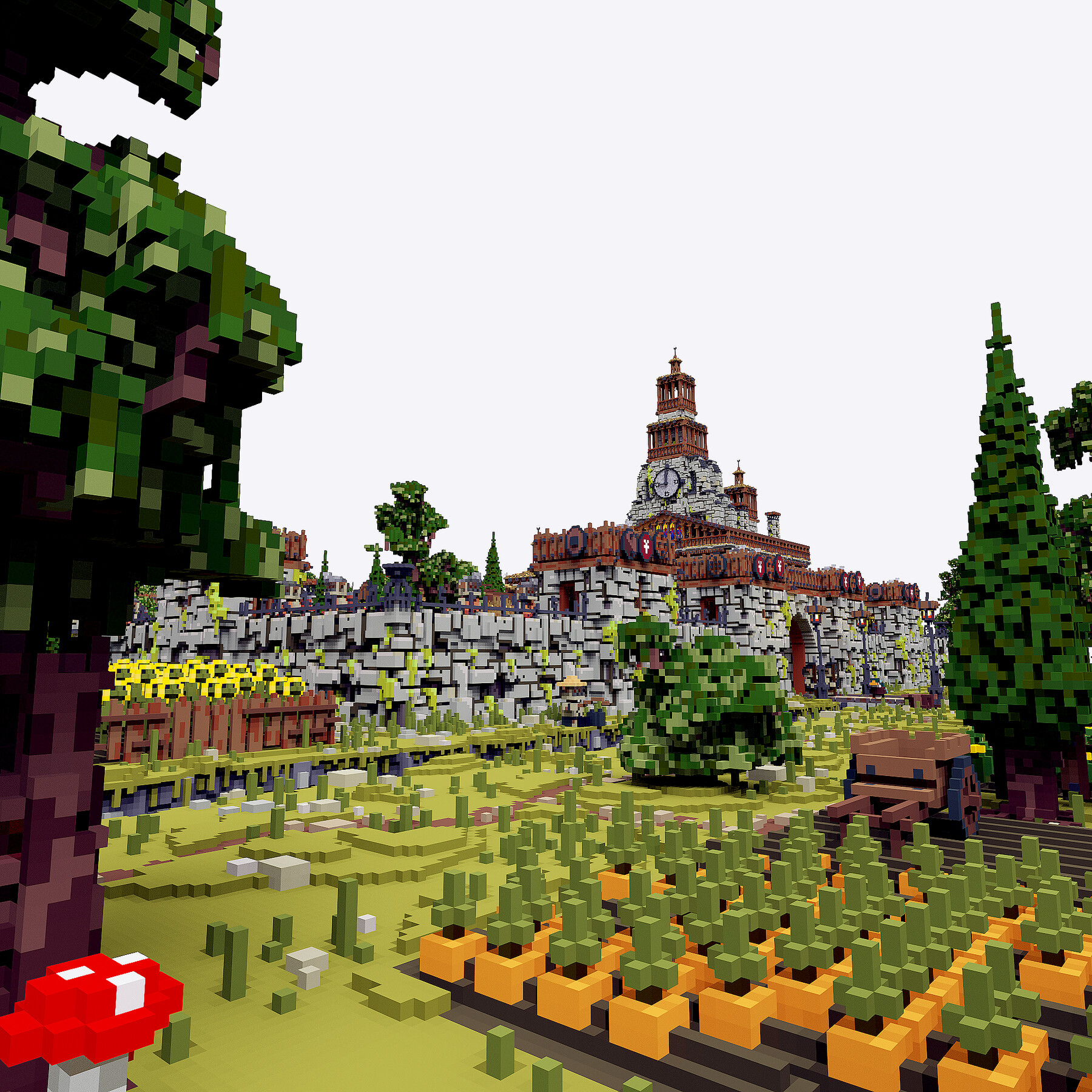 ArtStation - Voxel Orc Castle Asset | Game Assets