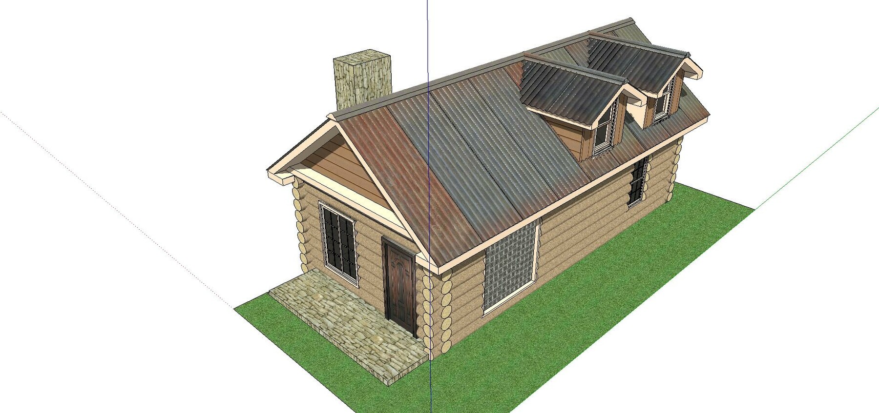 ArtStation - Creative Design-Holiday Cabin-094 | Resources