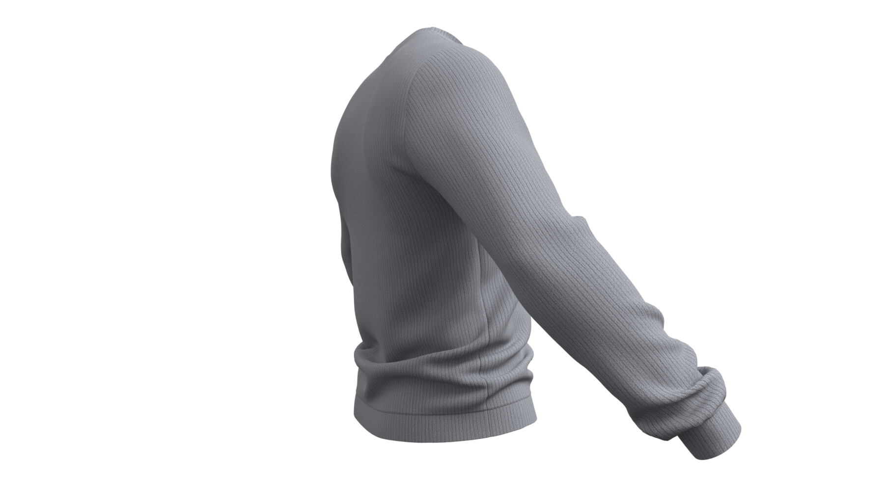 ArtStation - Mens Sweater Basic (Marvelous Designer / Clo 3D project ...