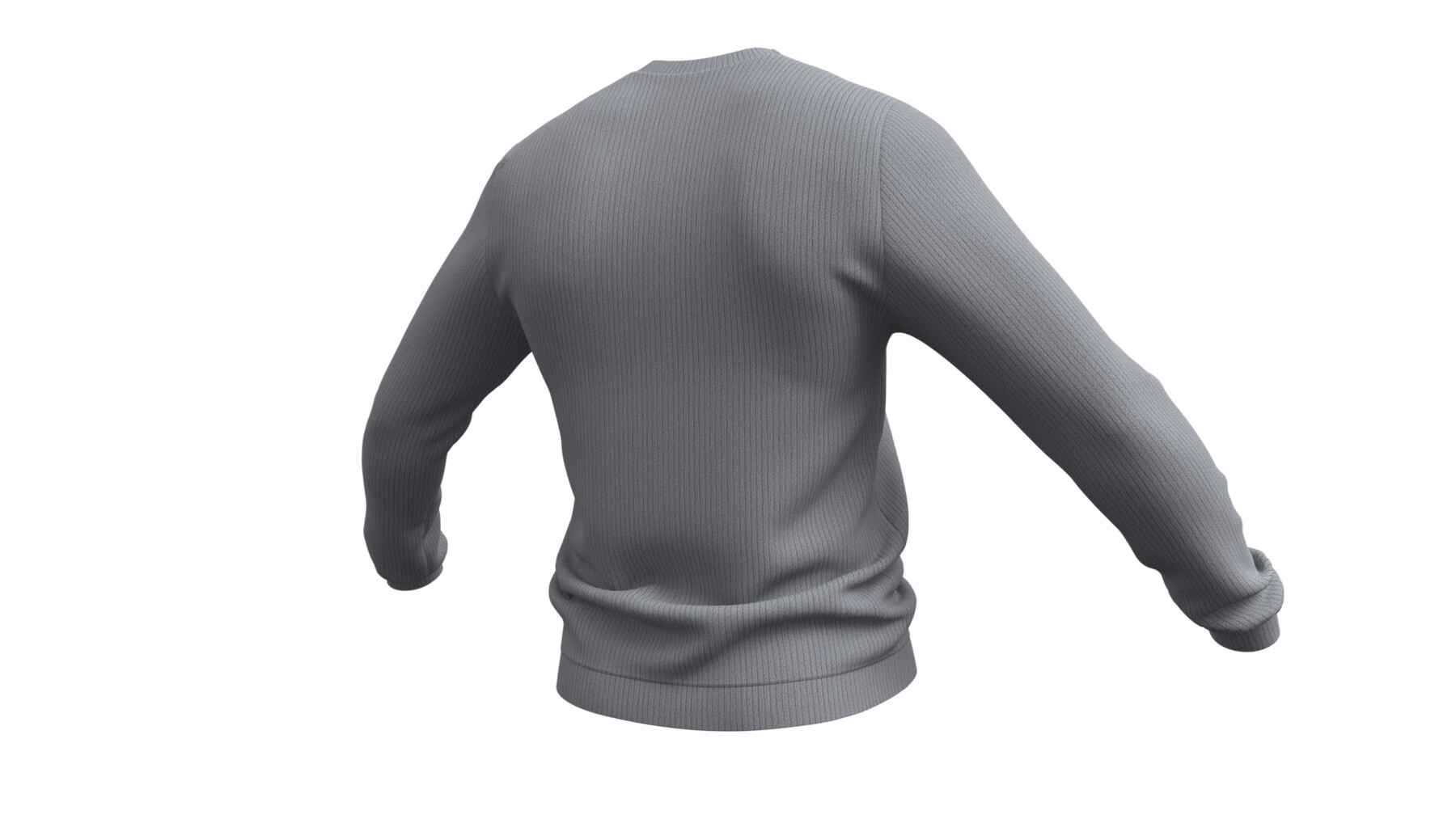 ArtStation - Mens Sweater Basic (Marvelous Designer / Clo 3D project ...
