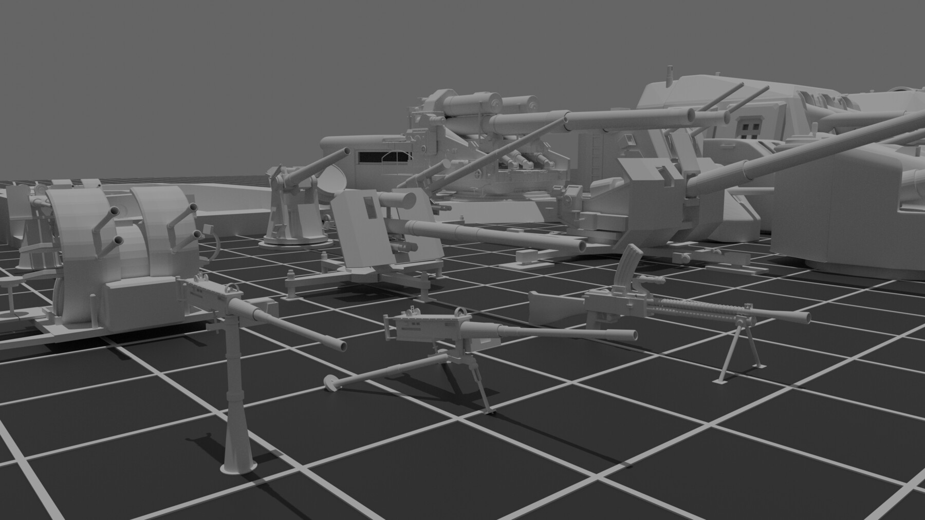 ArtStation - WW2 Weapon Pack 1 | Game Assets