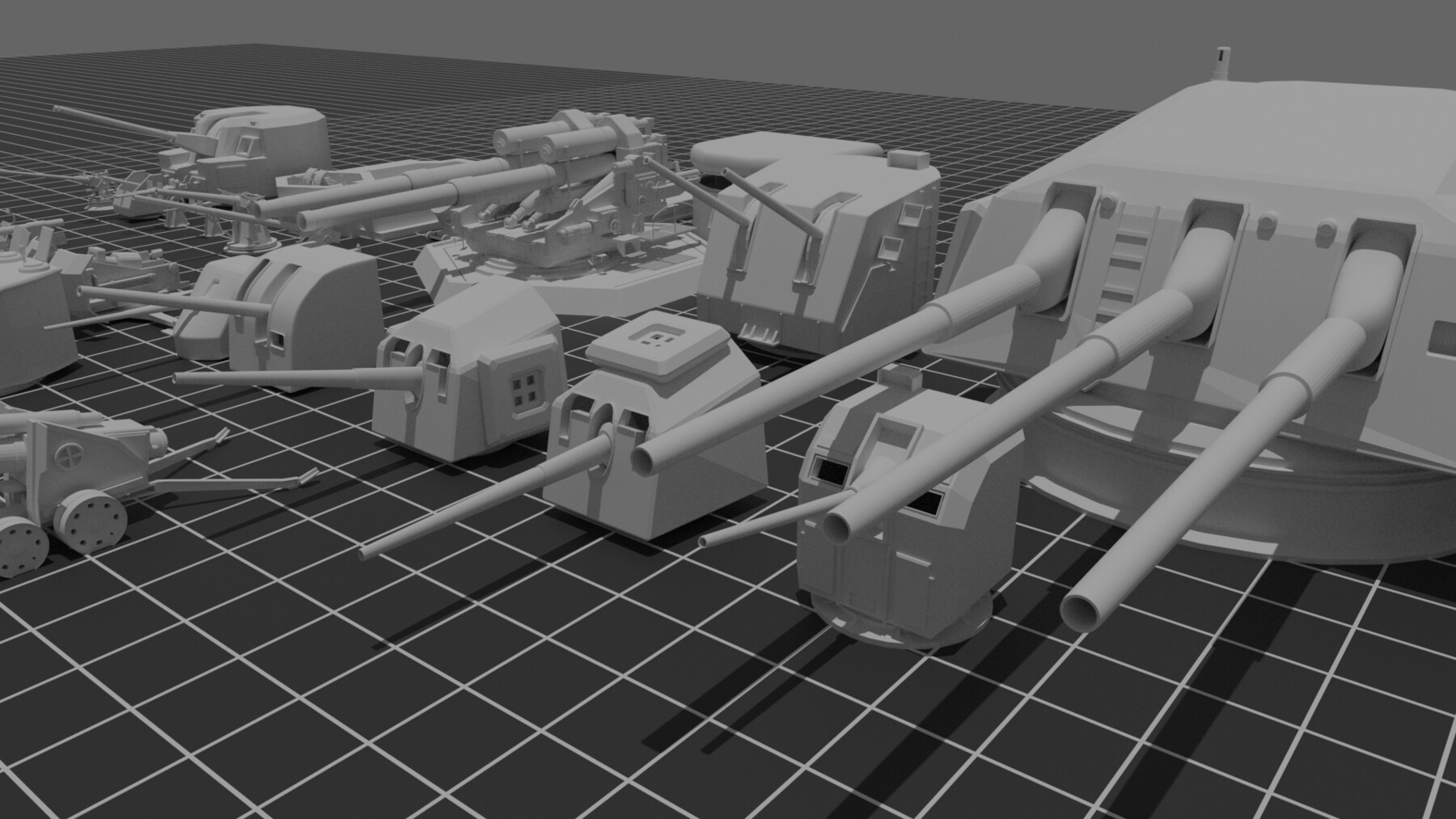 ArtStation - WW2 Weapon Pack 1 | Game Assets