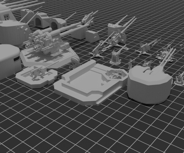 ArtStation - WW2 Weapon Pack 1 | Game Assets