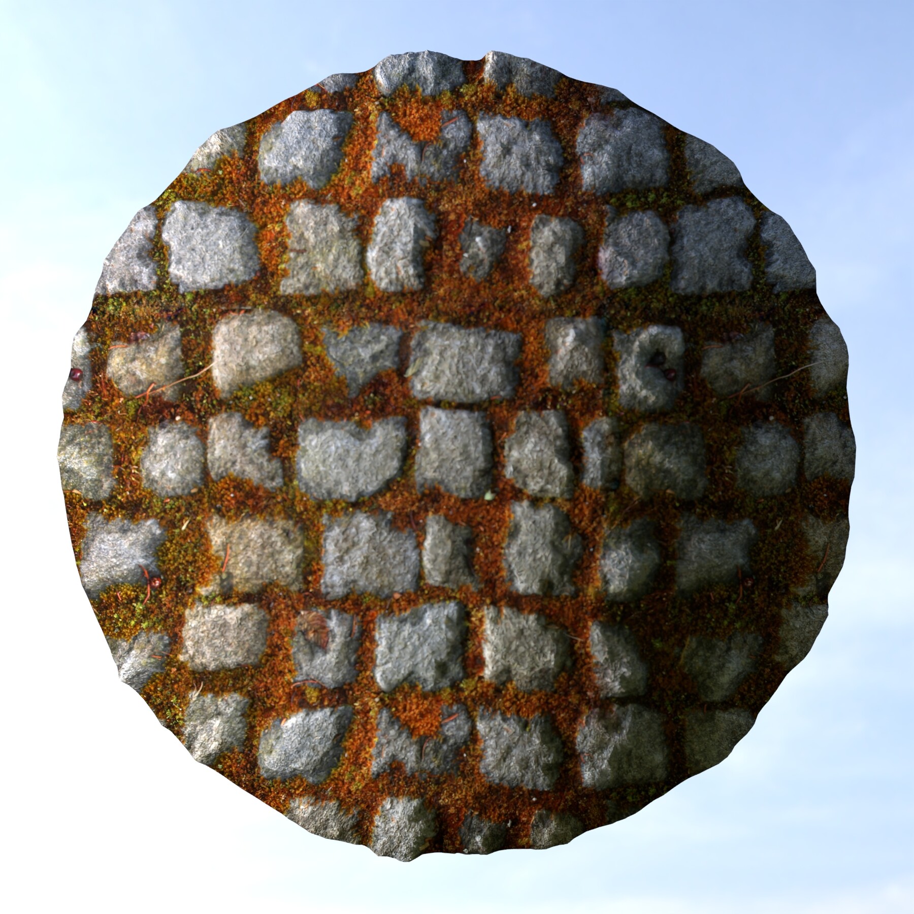 ArtStation - Stone Ground 15 PBR Material | Game Assets