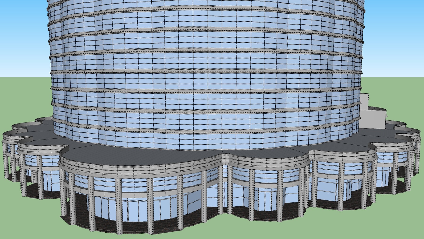 ArtStation - Postmodern Skyscraper | Resources