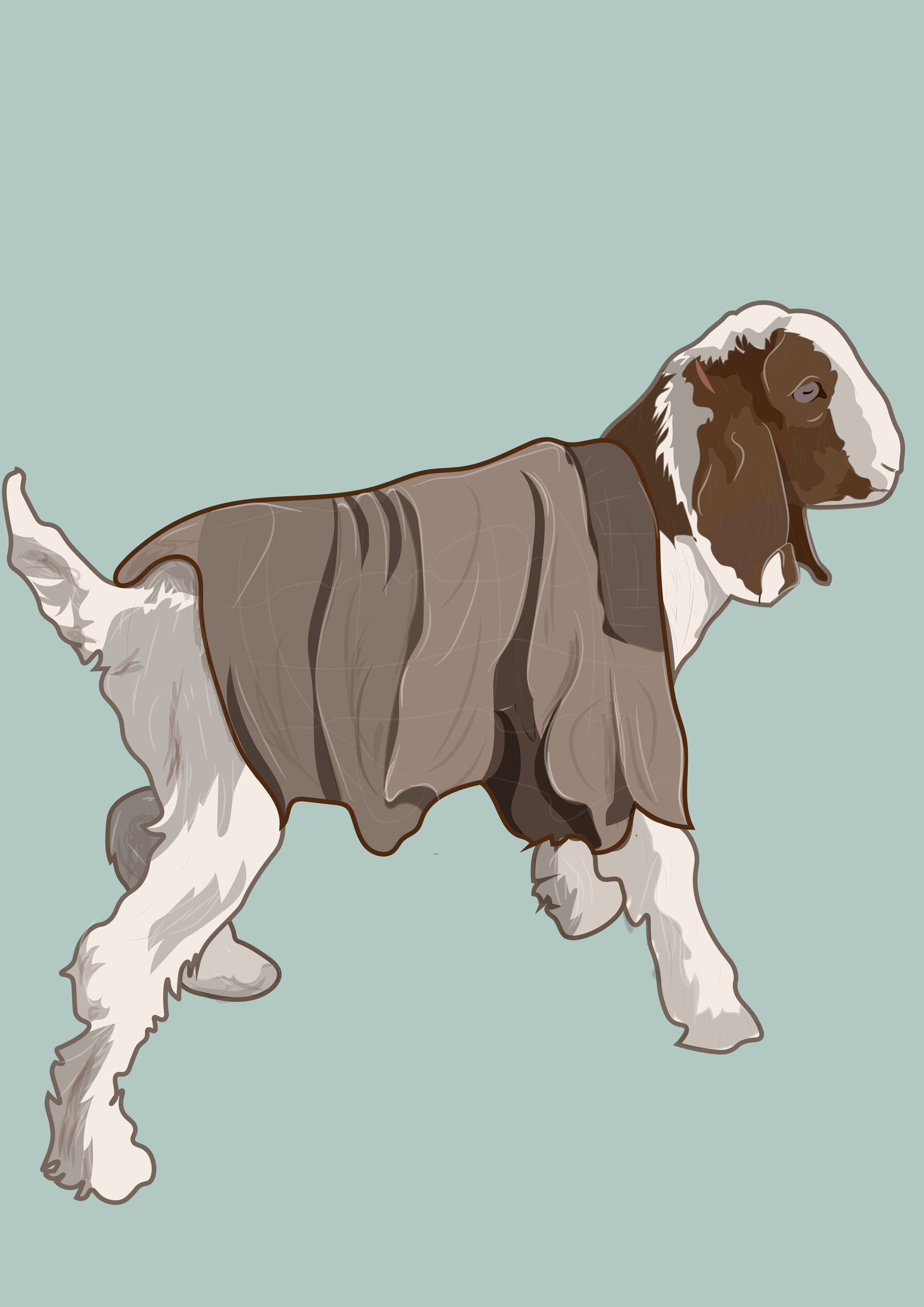 ArtStation - baby goat | Books & Comics