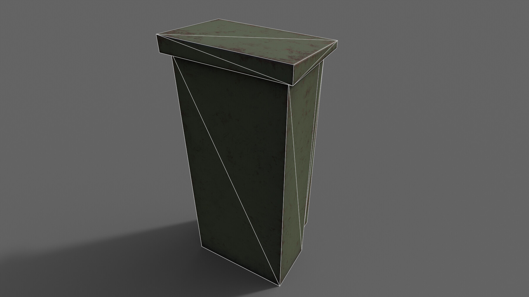 ArtStation - PBR Electric Box (DarkGreen) Ver.5 | Game Assets
