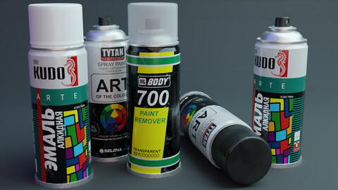 ArtStation - spray-paint | Game Assets