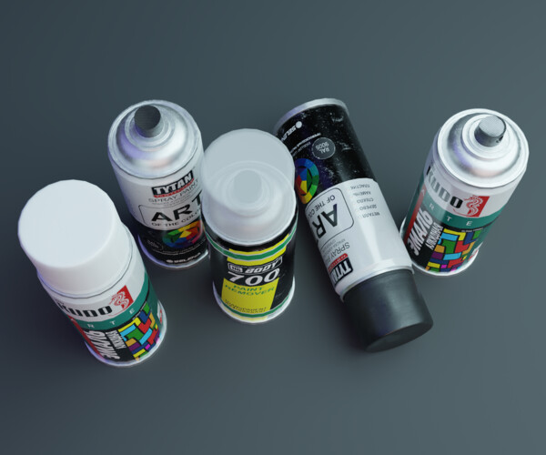 ArtStation - spray paint | Game Assets