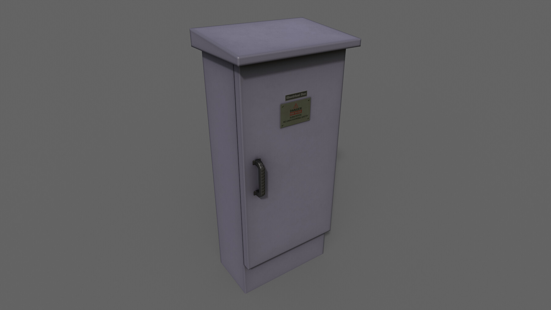 ArtStation - PBR Electric Box (Purple) Ver.5 | Game Assets