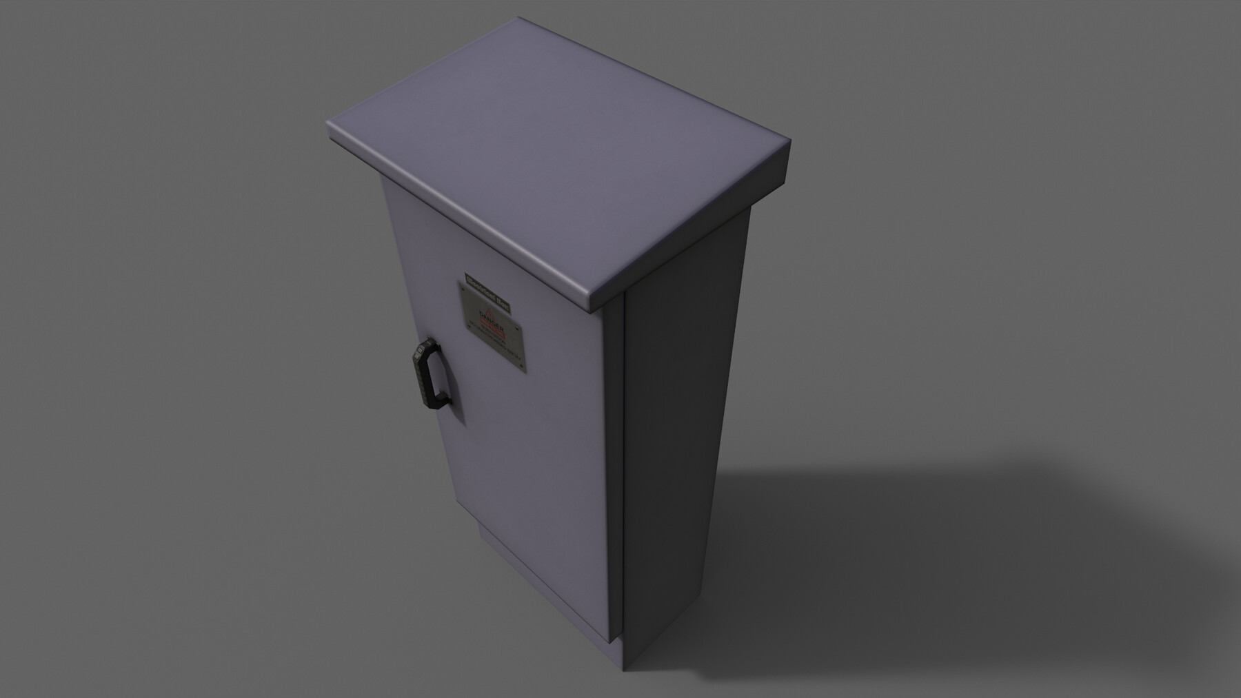 ArtStation - PBR Electric Box (Purple) Ver.5 | Game Assets