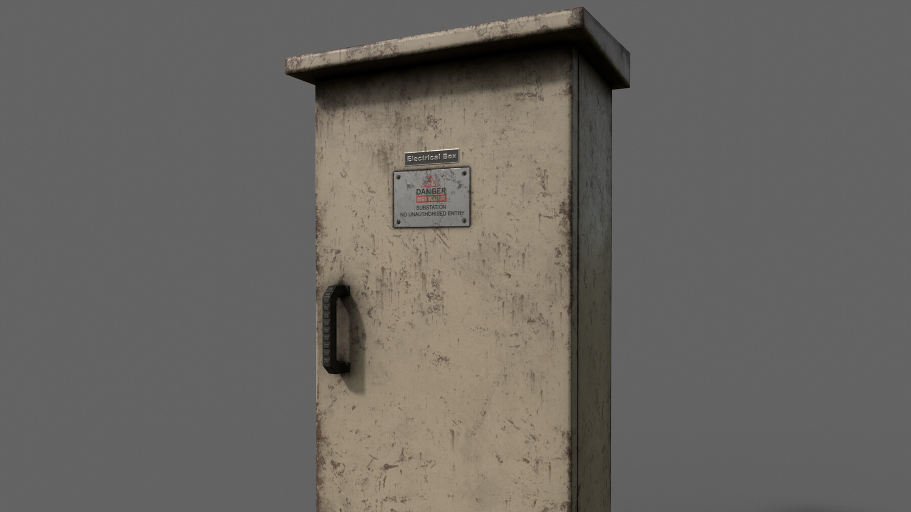 ArtStation - PBR Electric Box (BoneWhite) Ver.5 | Game Assets