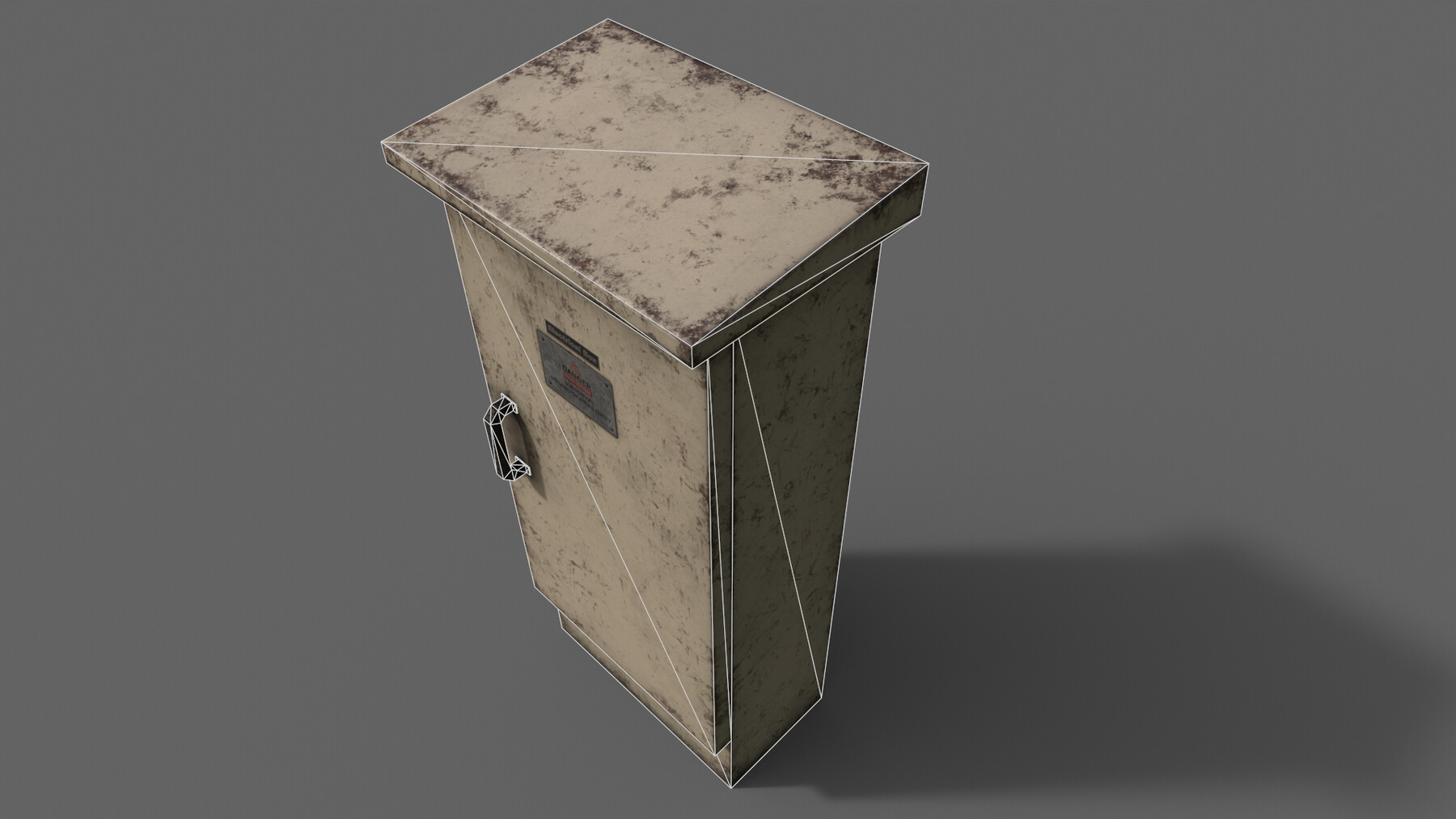 ArtStation - PBR Electric Box (BoneWhite) Ver.5 | Game Assets