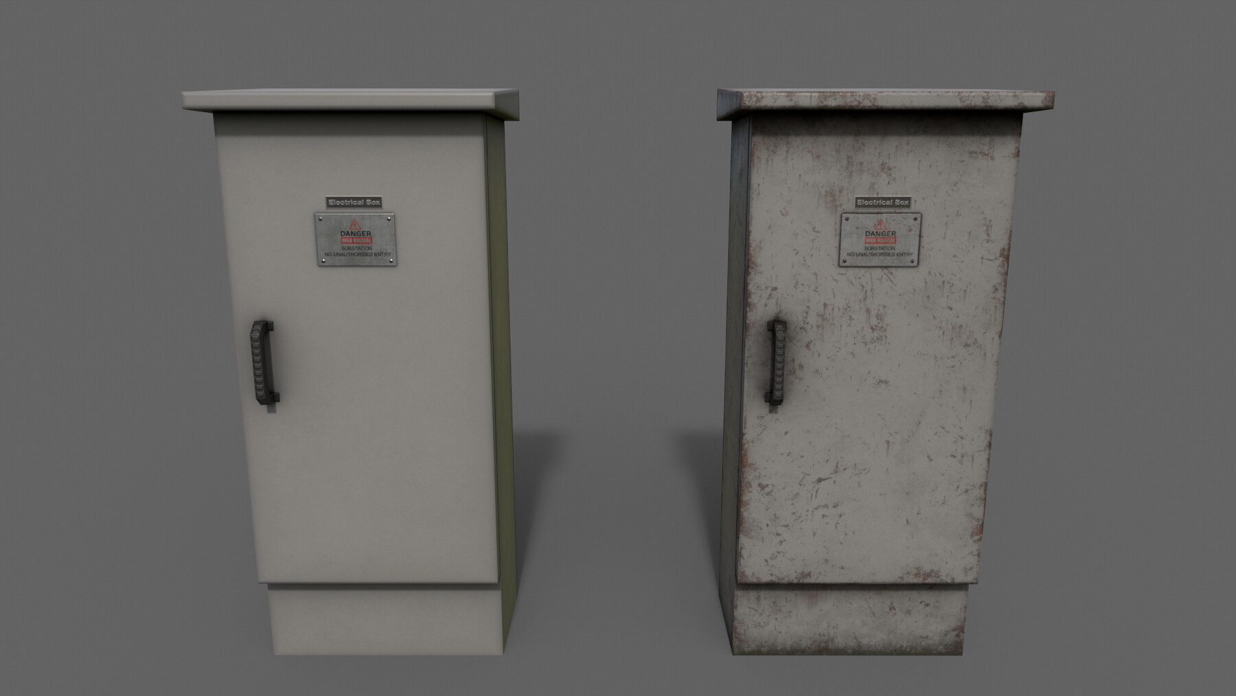ArtStation - PBR Electric Box Ver.5 | Game Assets