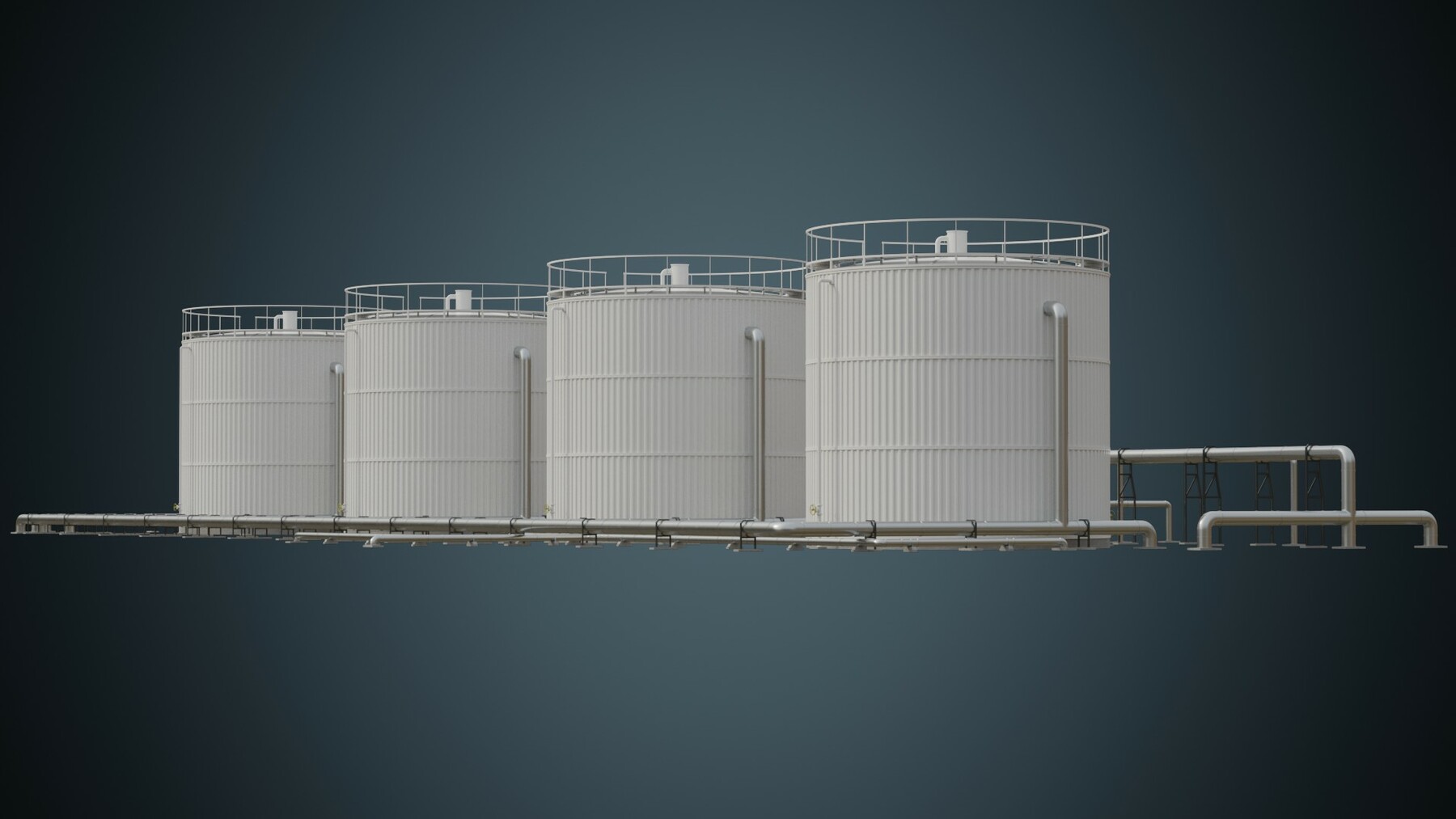 ArtStation - Refinery 1A | Game Assets