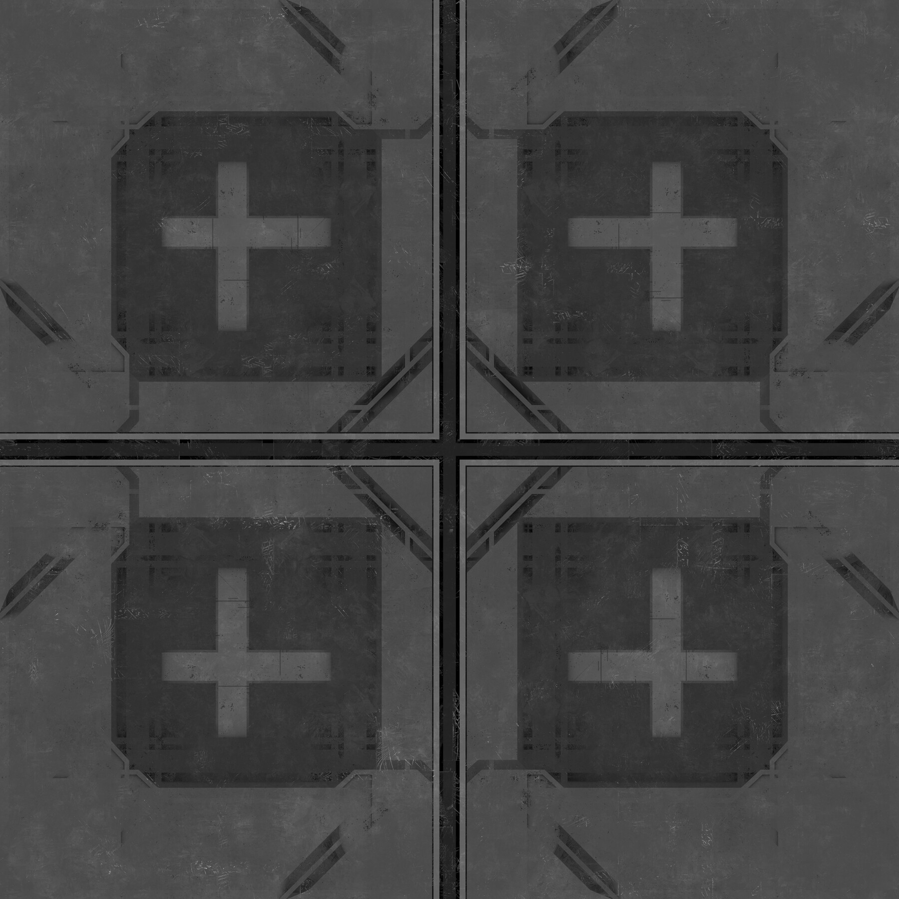 ArtStation - 50 Handcrafted 4K Greeble, Tech, Trim and Panel Maps Pack ...