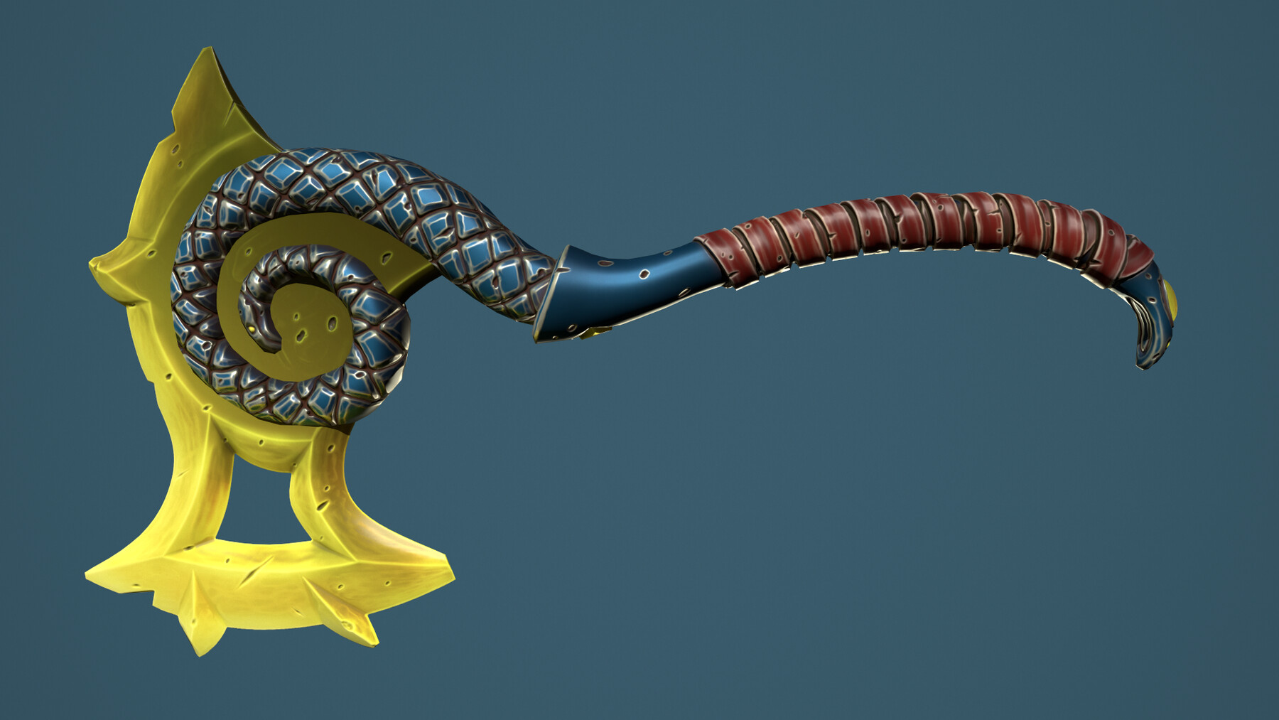 ArtStation - Fantasy snake weapons collection | Game Assets