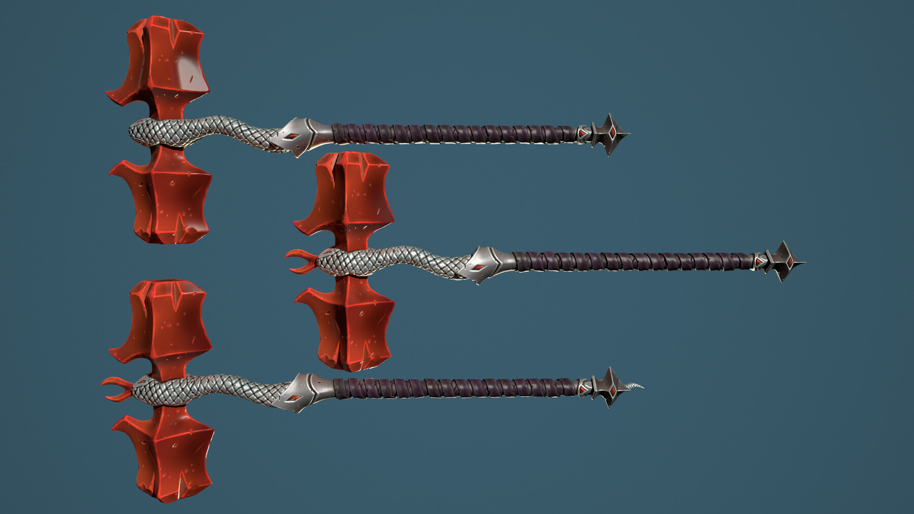 ArtStation - Fantasy snake weapons collection | Game Assets