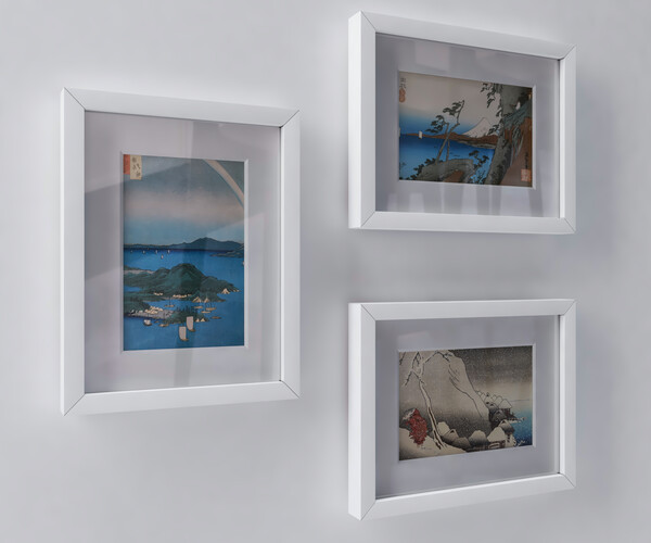 ArtStation - classic Japanese framed pictures | Resources