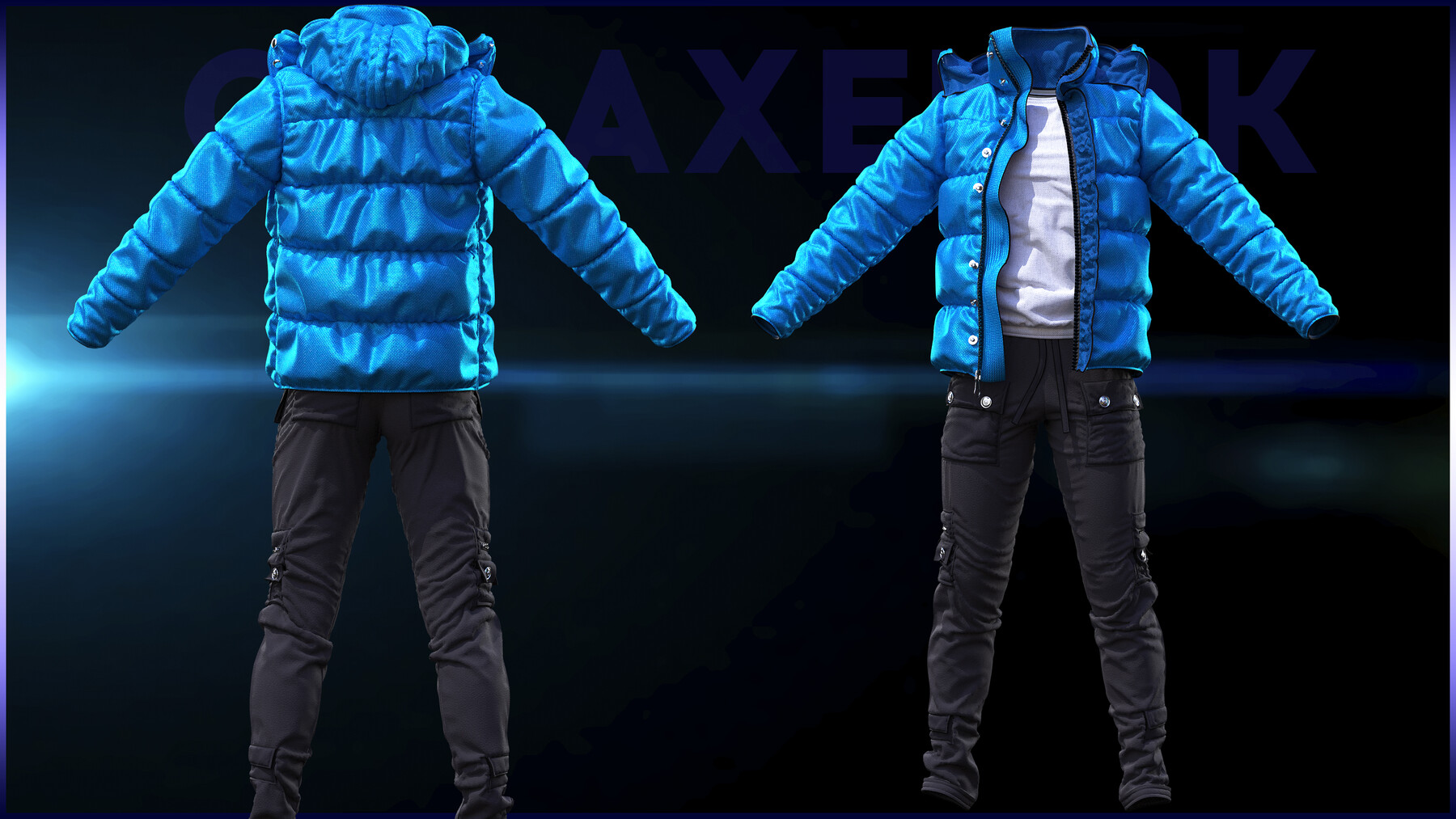 ArtStation - Men's Outfit. Avatar genesis 8 Male. Marvelous Designer ...