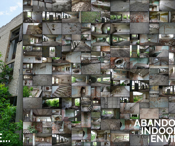 ArtStation - Abandoned Indoor Environment - [Photo References] | Resources