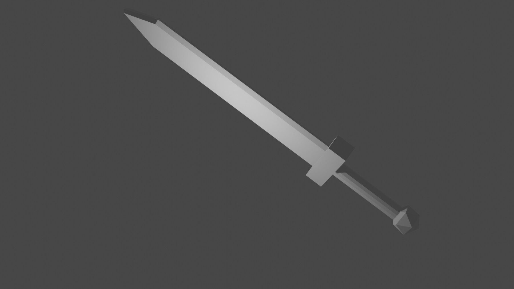 ArtStation - Low_poly_Sword | Game Assets