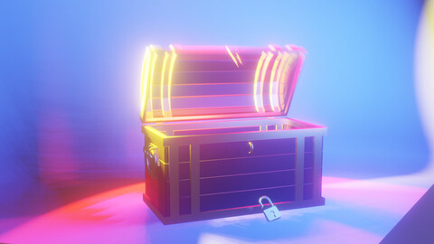 ArtStation - Animated Stylized Chest | Game Assets