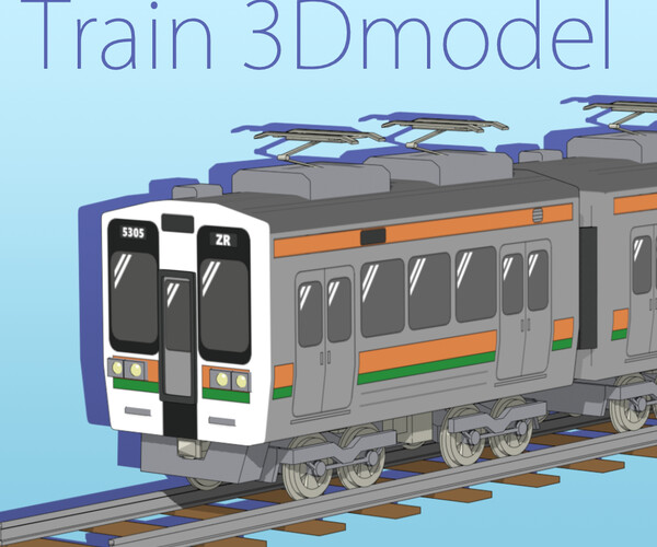 ArtStation - Japanese train | Game Assets