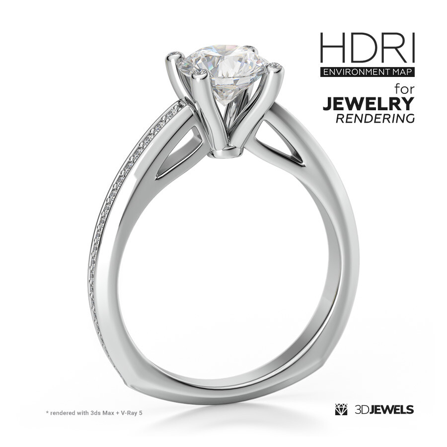 ArtStation - Realistic HDRI Environment Map For Jewelry 3D Rendering ...