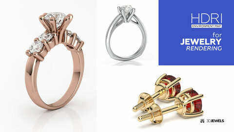 ArtStation - Studio HDRI Environment Map for Jewelry Rendering | Resources