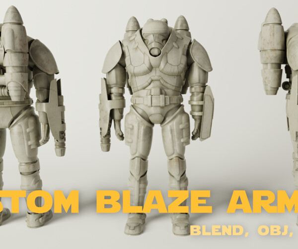 ArtStation - Clone Blaze Trooper Armor - Star Wars | Game Assets