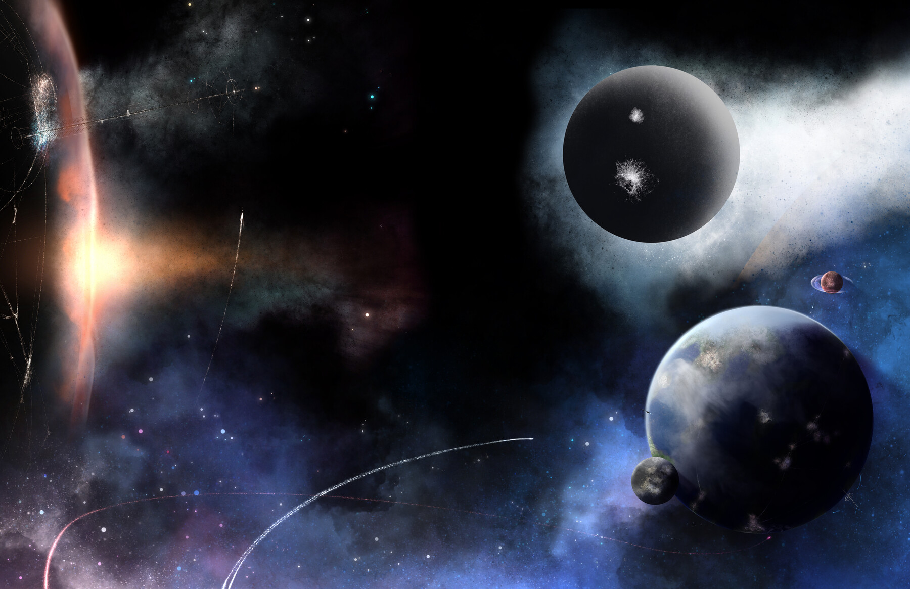 ArtStation - Procreate Planet Brush Pack 1 - Cities and Farms | Brushes