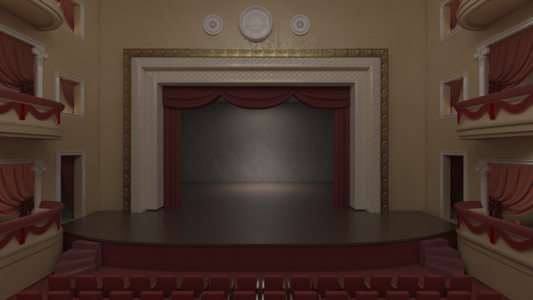 ArtStation - theater realistic | Artworks