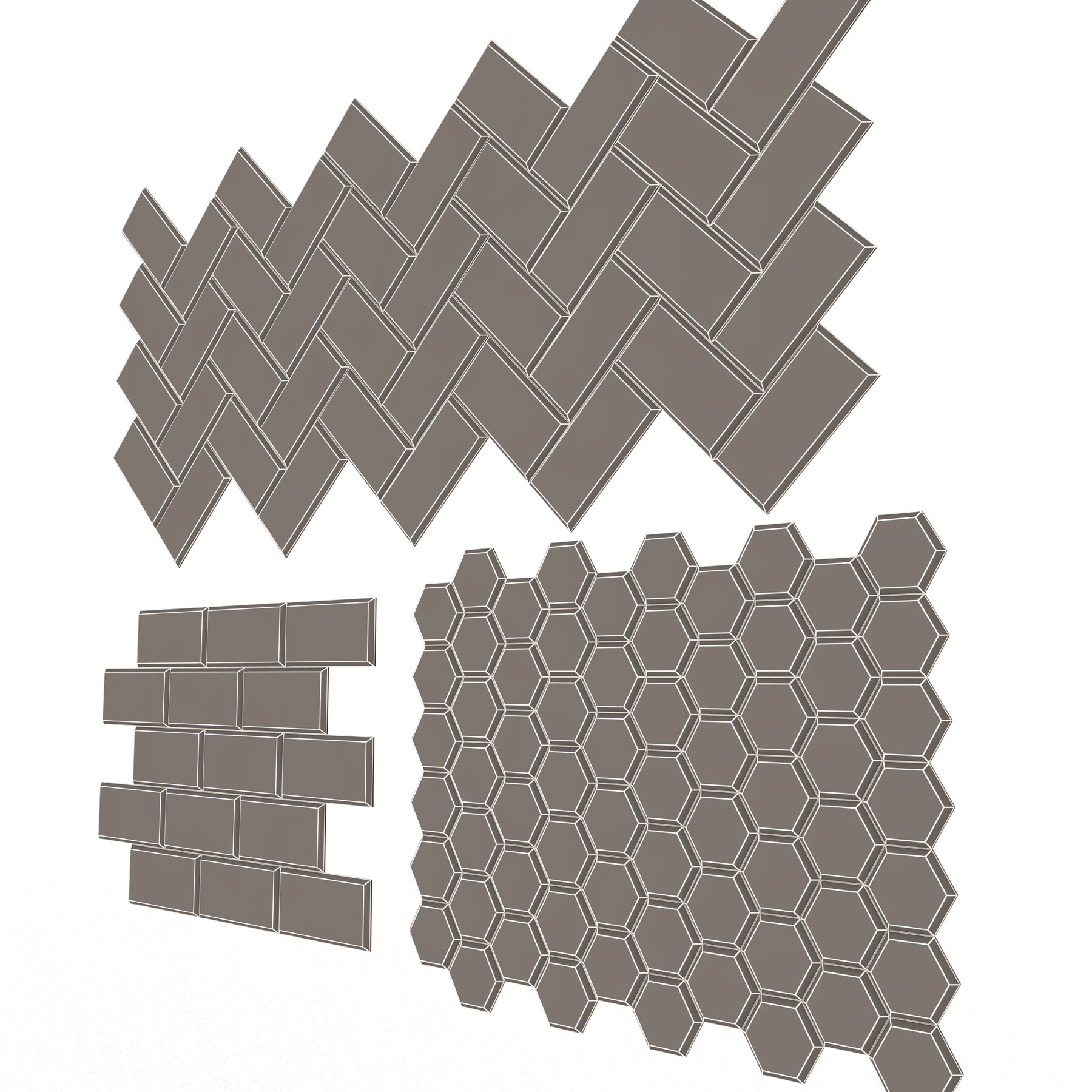 ArtStation - 3D Glazed Bricks | Resources