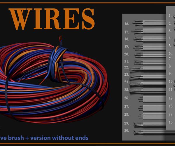 ArtStation - Wires | Brushes