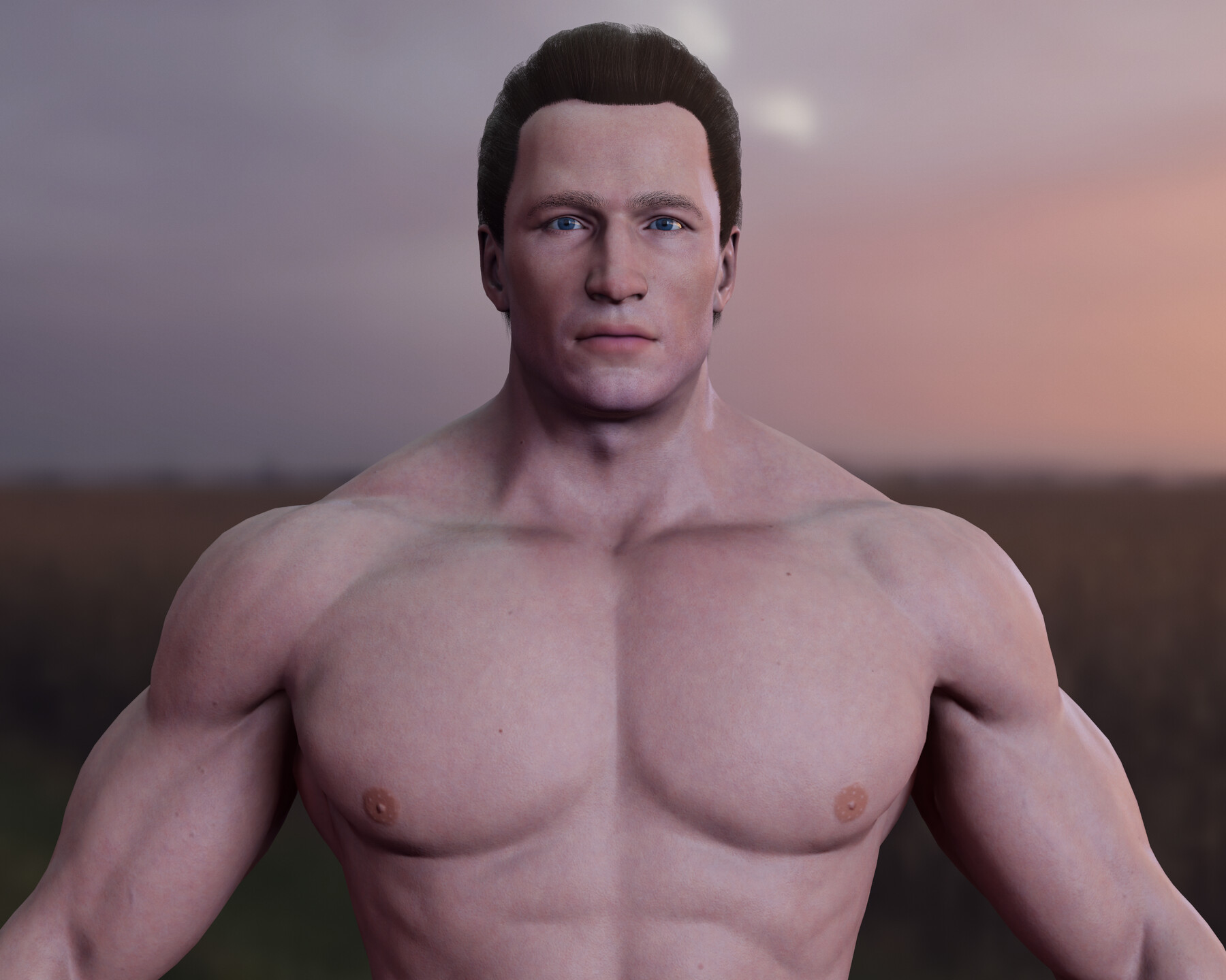 ArtStation - Bodybuilder 01 | Game Assets