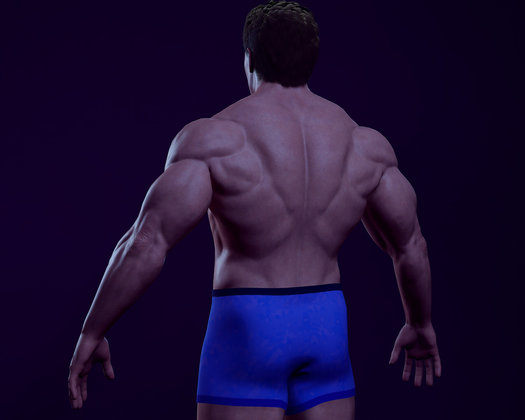 ArtStation - Bodybuilder 01 | Game Assets