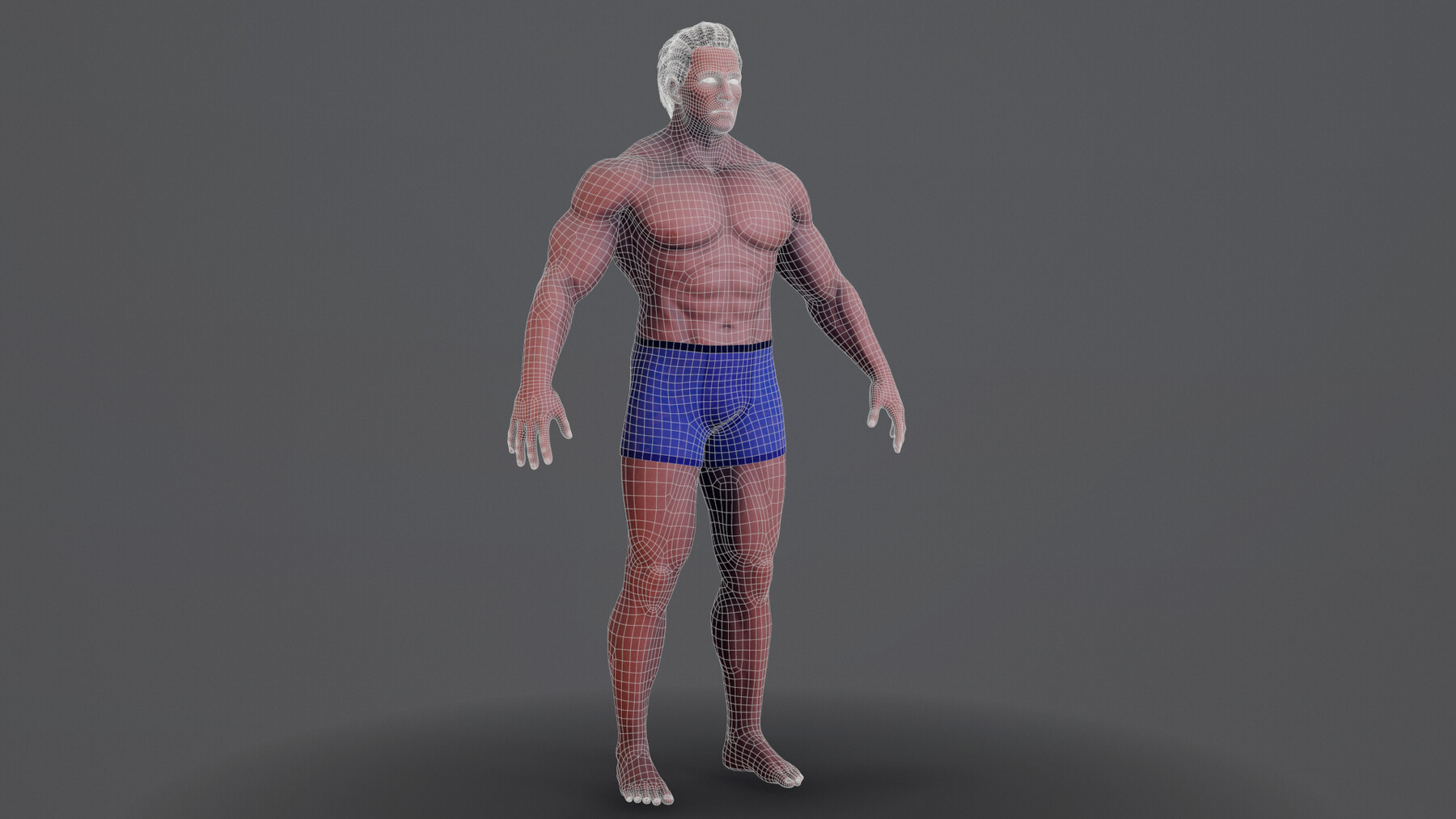 ArtStation - Bodybuilder 01 | Game Assets