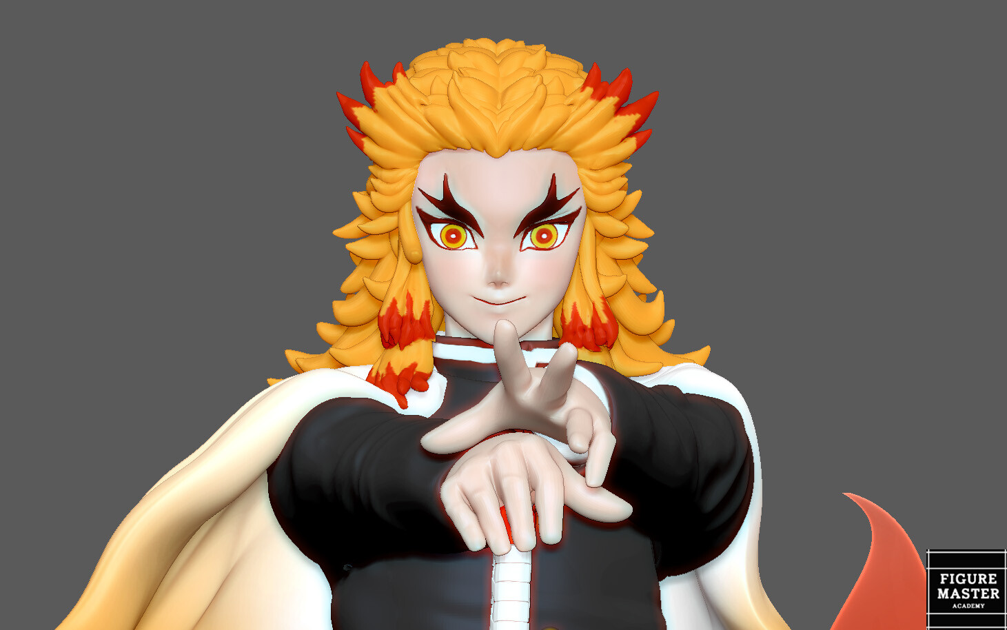 ArtStation - RENGOKU 2 KIMETSU NO YAIBA ANIME STATUE CHARACTER 3D print ...