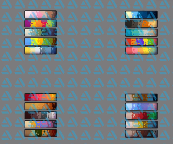 ArtStation - Color Palette 36 for Clip Studio Paint and Ex | Artworks