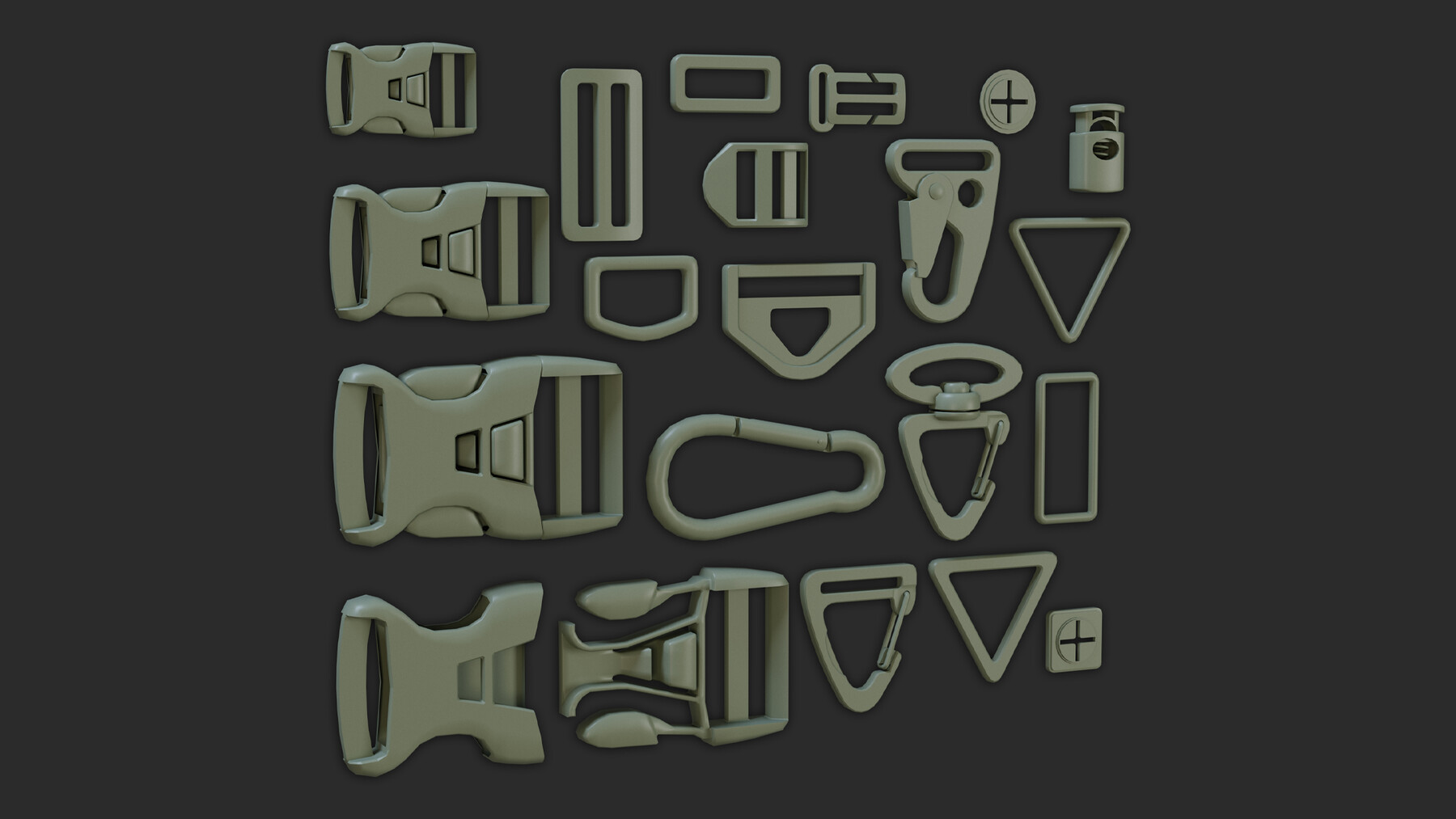 ArtStation - buckles kit | Resources