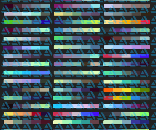 ArtStation - Color Palette 61 for Clip Studio Paint and Ex | Artworks