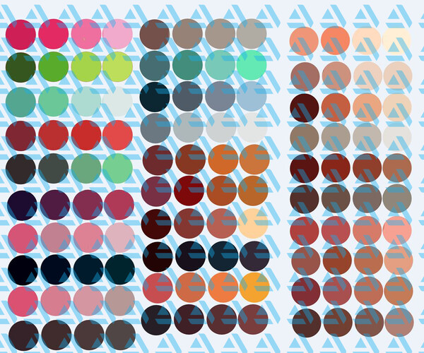 ArtStation - Color Palette 51 for Clip Studio Paint and Ex | Artworks