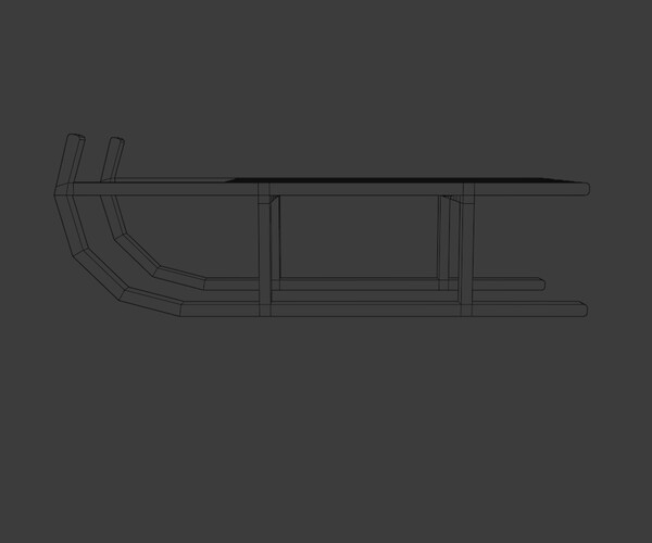 ArtStation - Sled | Game Assets