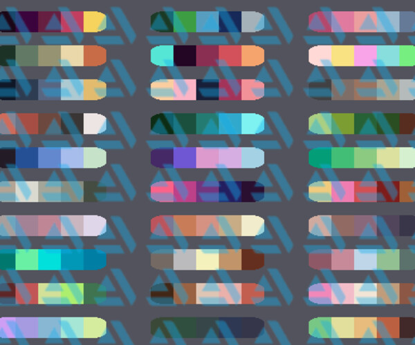 ArtStation - Color Palette 16 for Clip Studio Paint and Ex | Artworks