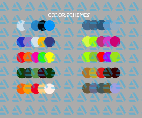 ArtStation - Color Palette 11 for Clip Studio Paint and Ex | Artworks